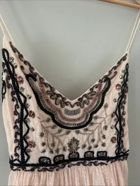 Free People | Dresses | Free People Wildflower Festival Chic Bead ...